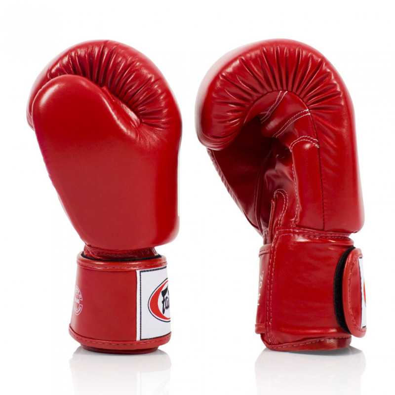 Fairtex BGV19 Tight-Fit Boxhandskar - Röd Storlek 10-oz.